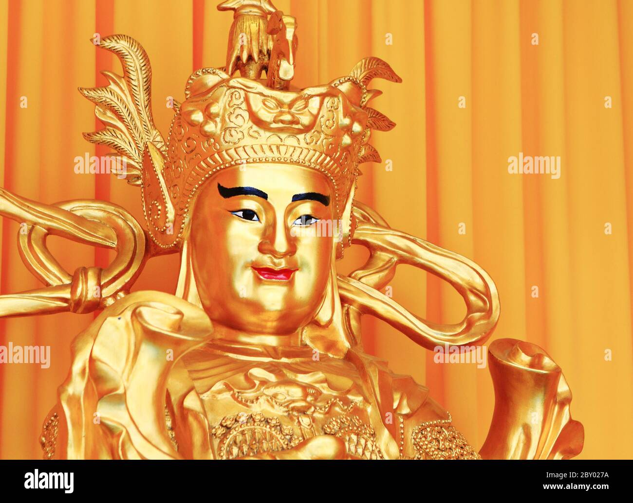 Fat gold buddha hi-res stock photography and images - Alamy