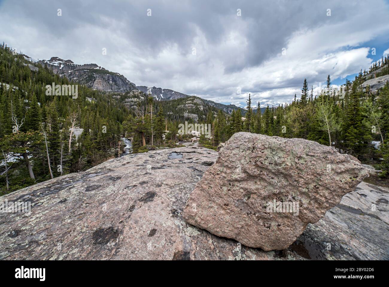 Rocky Mountain National Park Landscape with Deep Depth of Field ...