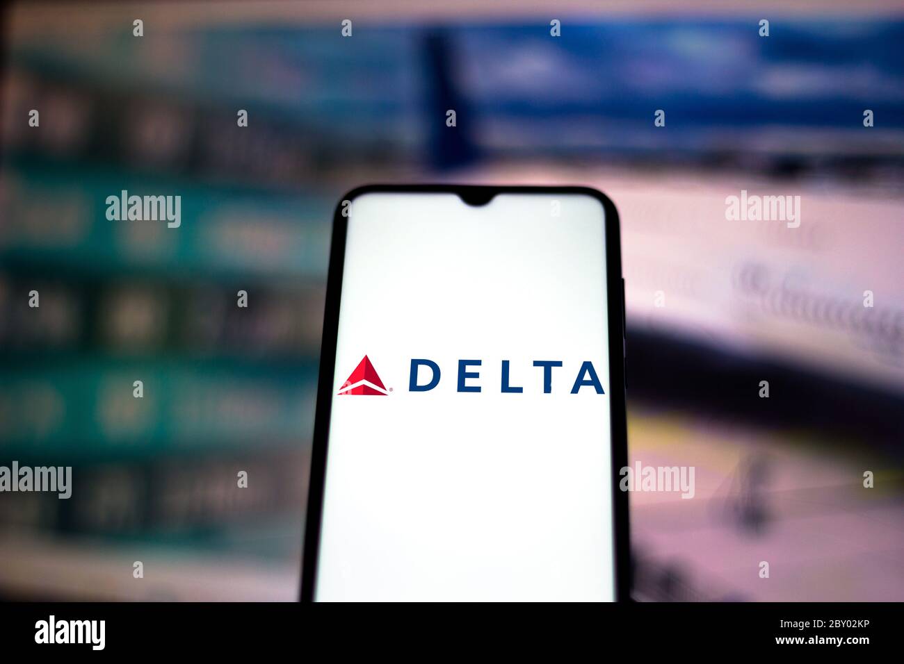 Delta airlines logo hi-res stock photography and images - Alamy