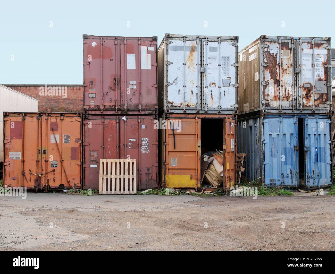 Camion containers hi-res stock photography and images - Alamy
