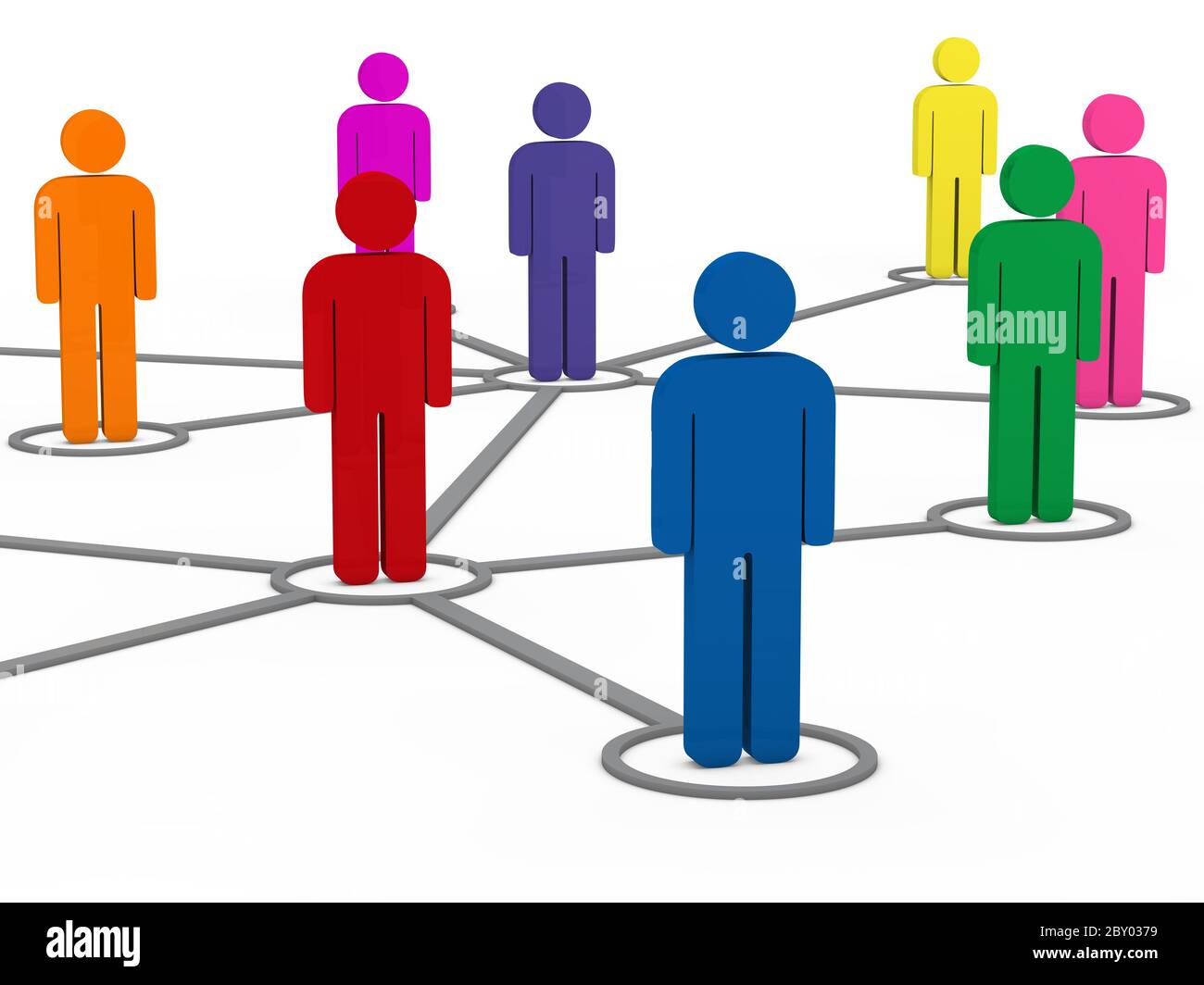 Communication relationship Cut Out Stock Images & Pictures - Alamy