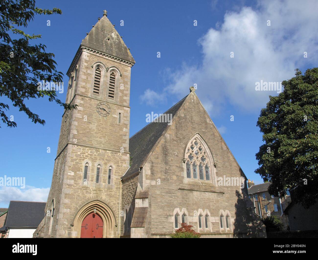 Cardross parish church Stock Photo - Alamy