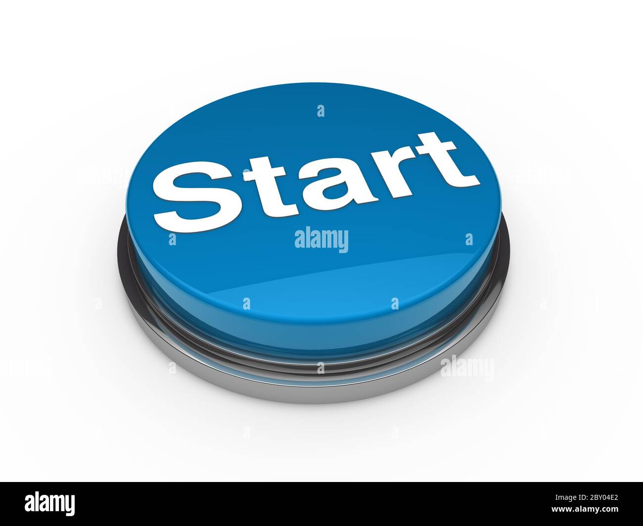 Start button, round hi-res stock photography and images - Alamy
