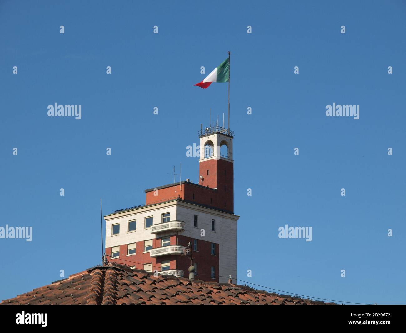Torre Littoria, Turin Stock Photo - Alamy