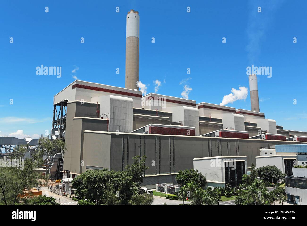Modern gas turbine power plant hi-res stock photography and images - Alamy