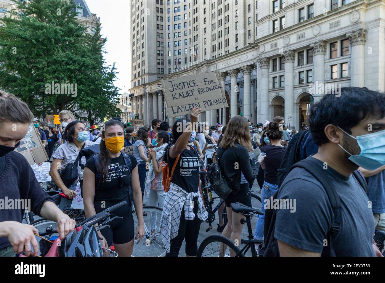 New York, NY - June 8, 2020: 500 Current and former mayor’s office ...