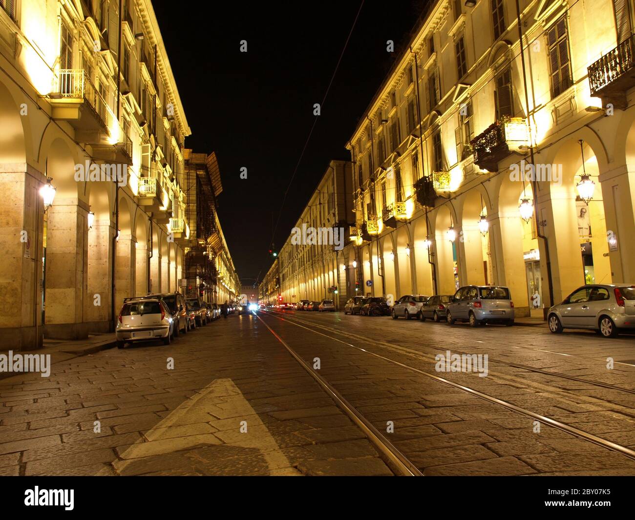 Turin italy nightlife hi-res stock photography and images - Alamy