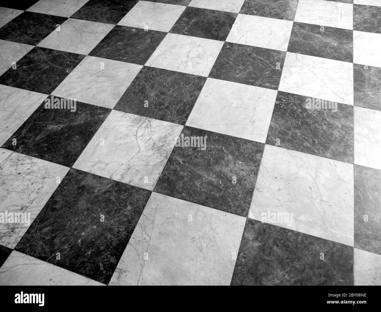 Checkered floor Black and White Stock Photos & Images - Alamy
