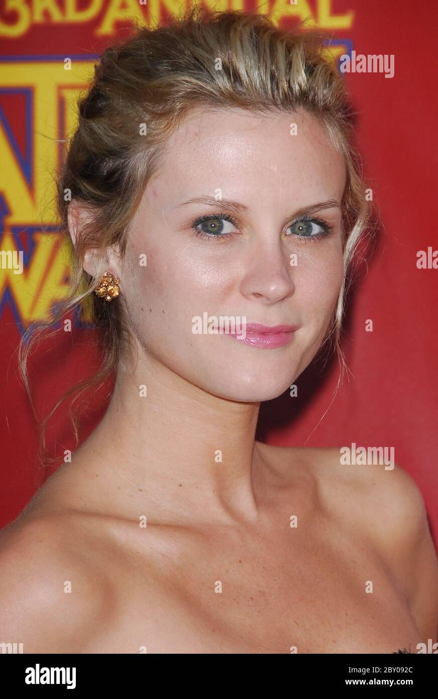 Bonnie Somerville at the 33rd Annual Saturn Awards - Arrivals held at ...
