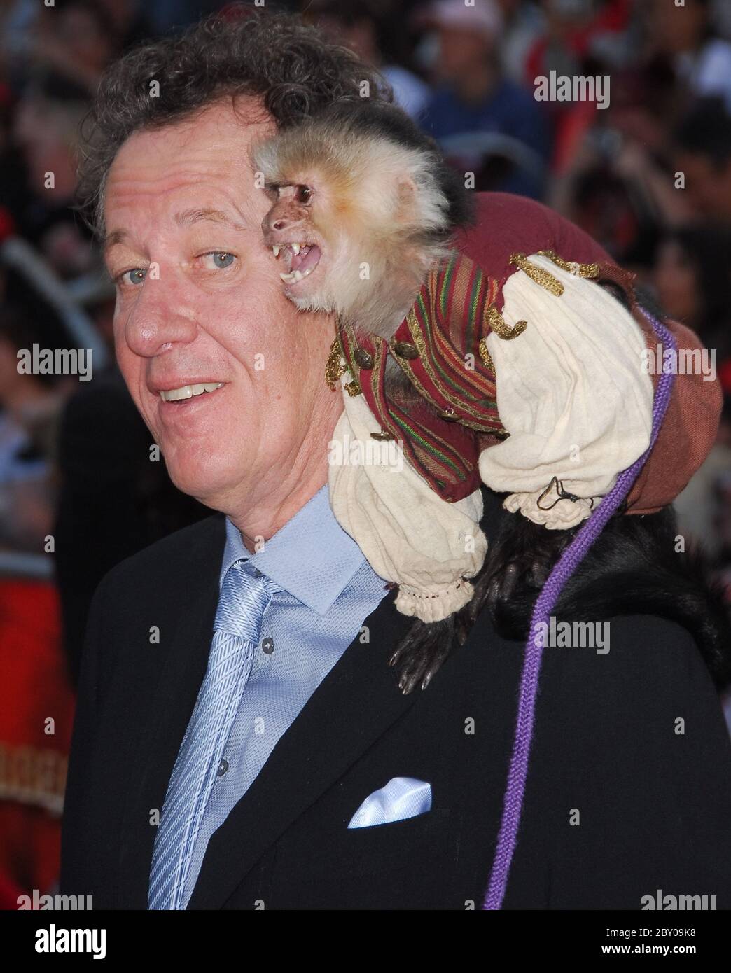 Geoffrey Rush at the "Pirates Of The Caribbean: At World's End" World ...