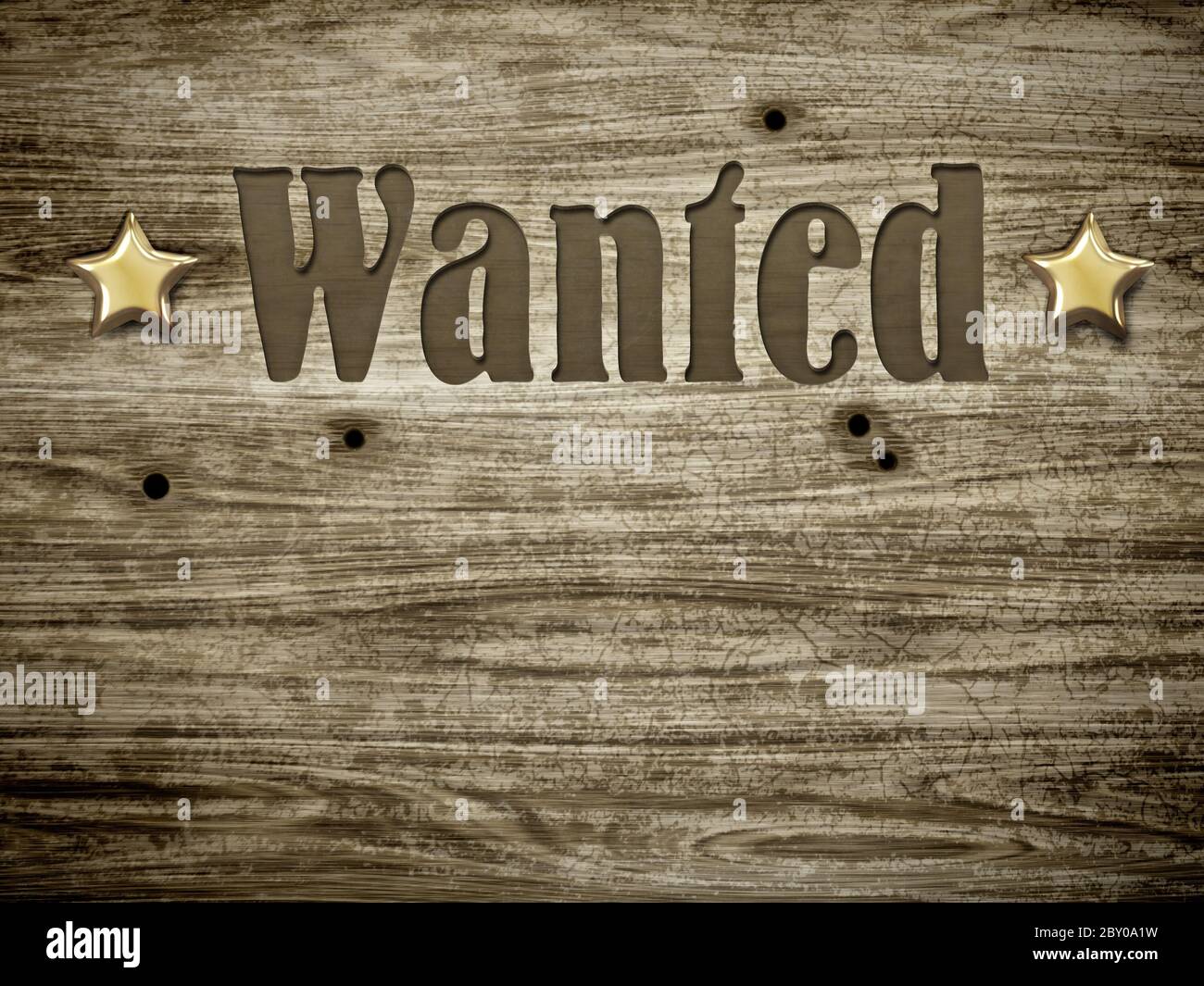 Wanted dead or alive template hi-res stock photography and images - Alamy