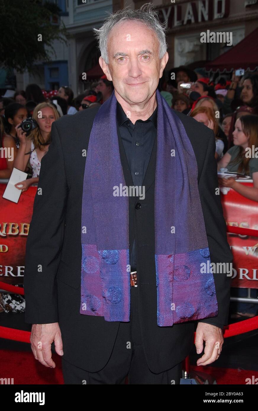 Jonathan Pryce at the "Pirates Of The Caribbean: At World's End" World ...