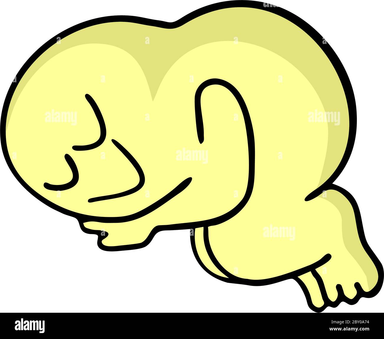 Yellow puppet sleep Stock Vector Image & Art - Alamy