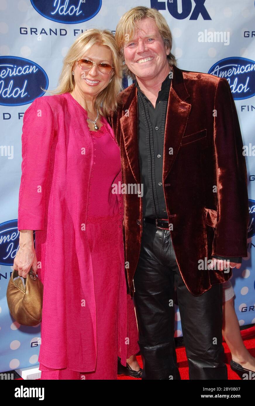 Peter Noone and Wife at the "American Idol" Season 6 Finale - Arrivals ...