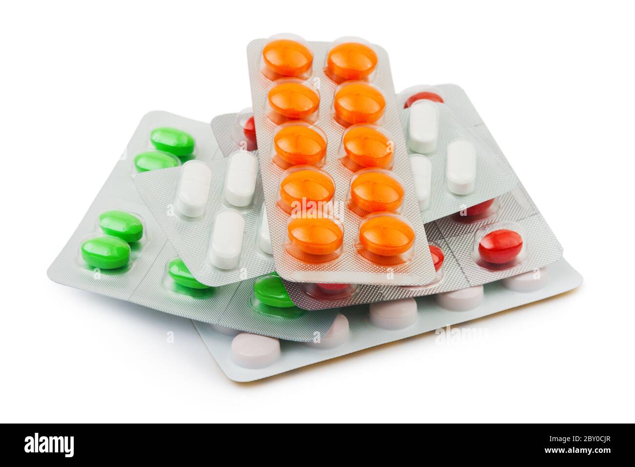 Packs of pills Stock Photo - Alamy