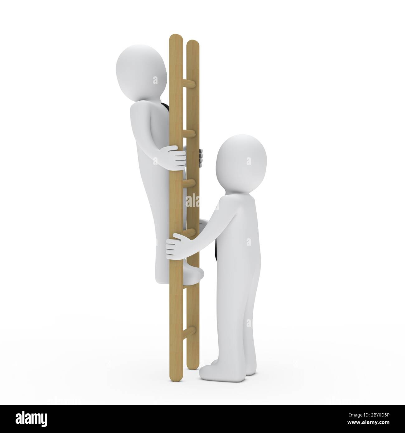 Man climbing house Cut Out Stock Images & Pictures - Alamy