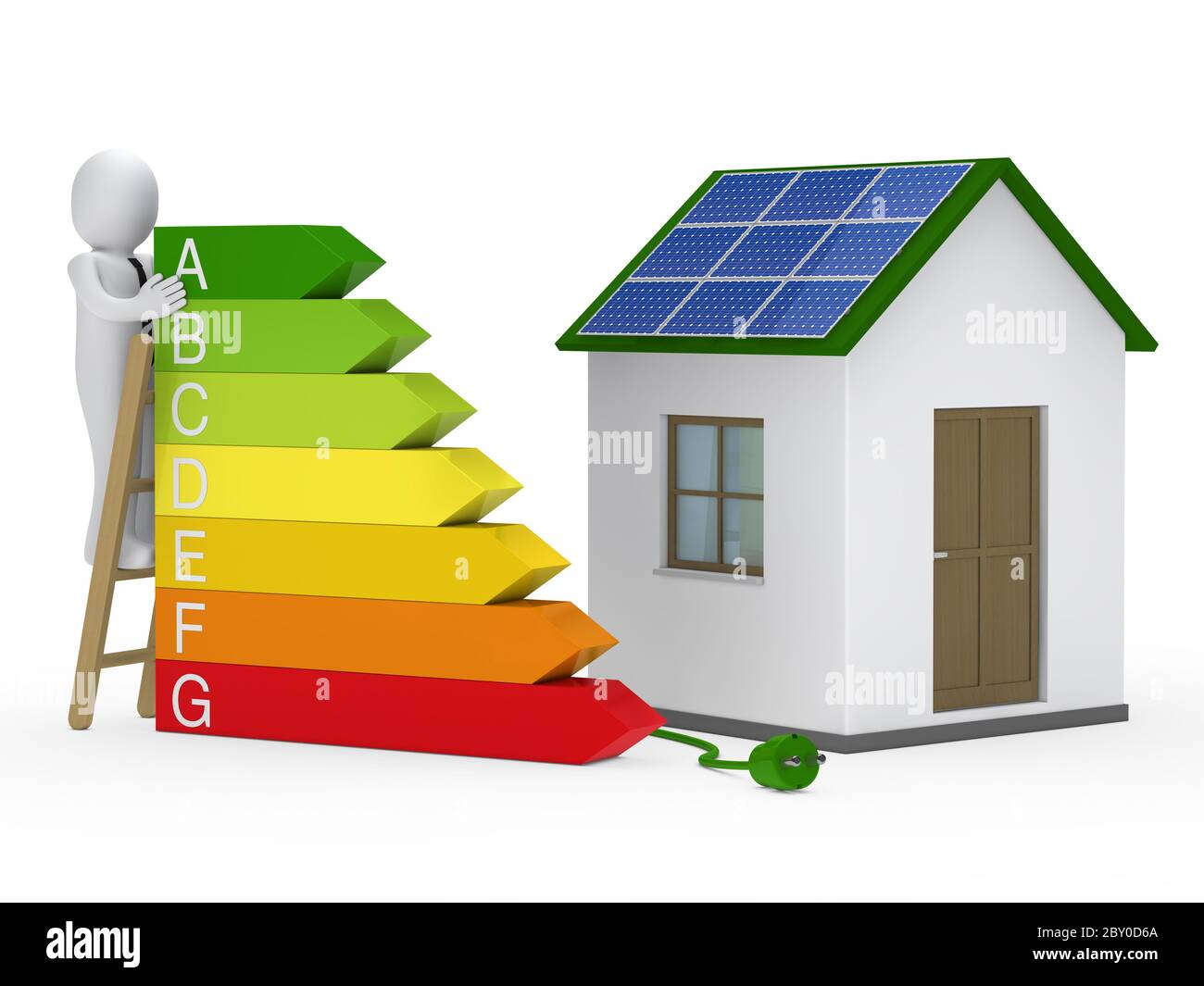 Solar energy work Cut Out Stock Images & Pictures - Alamy