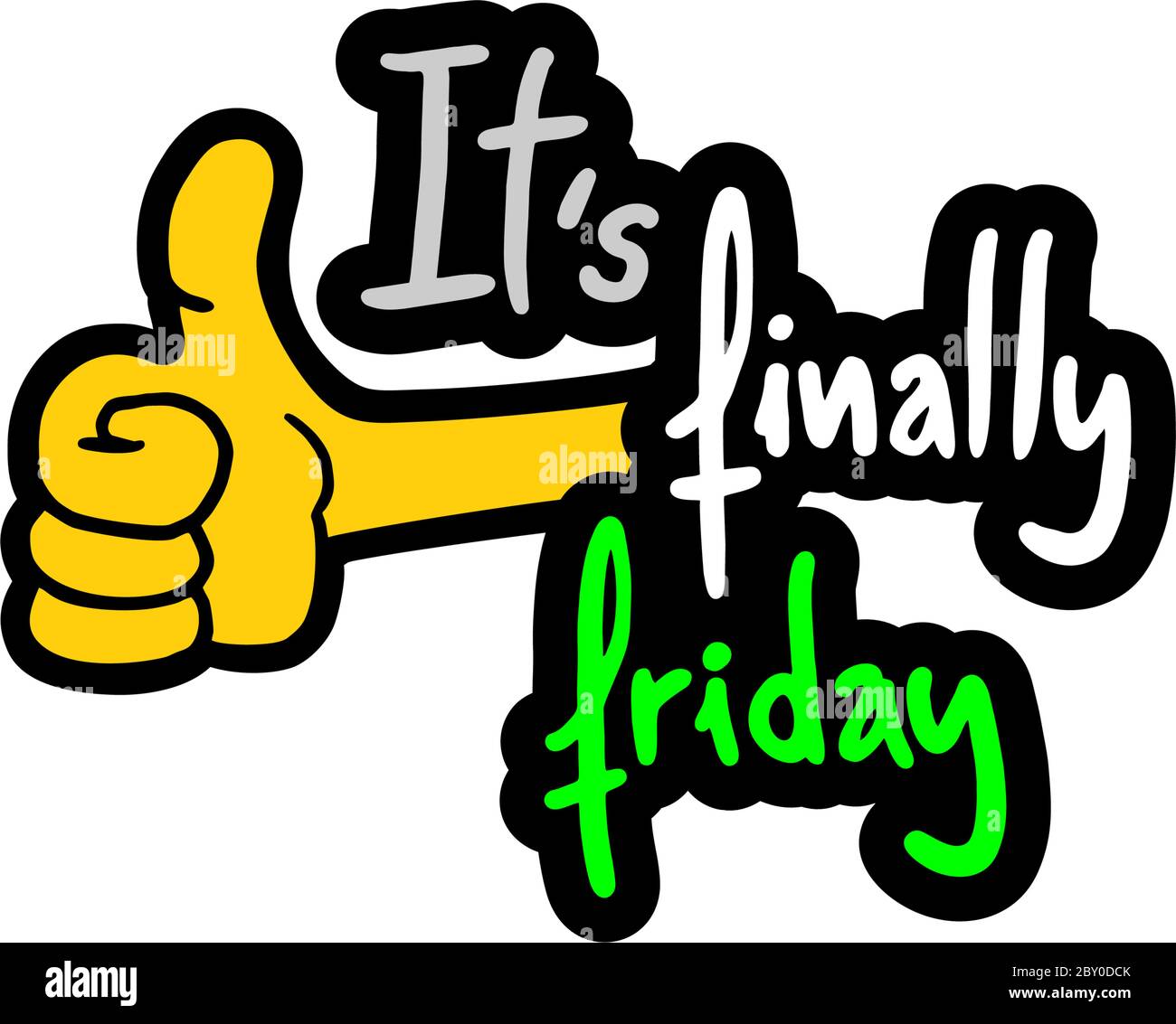 Friday fun day Stock Vector Images - Alamy