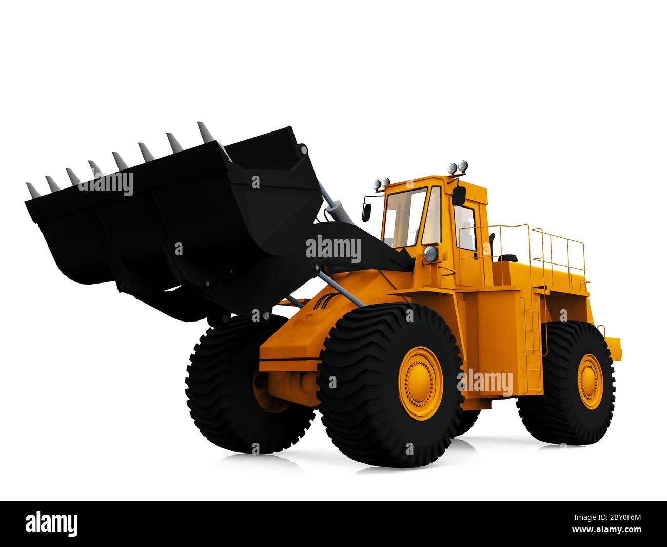 Loader Cut Out Stock Images & Pictures - Alamy