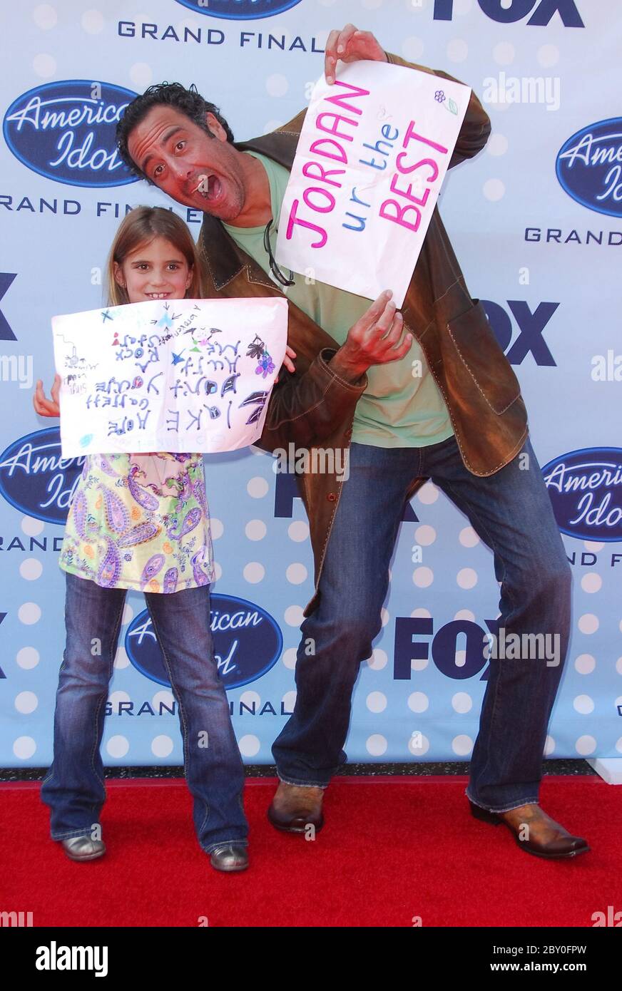 Brad Garrett and daughter Hope Garrett at the "American Idol" Season 6 ...