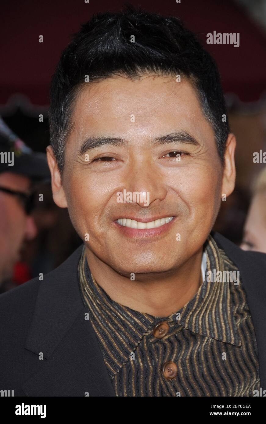 Chow Yun Fat at the "Pirates Of The Caribbean: At World's End" World ...