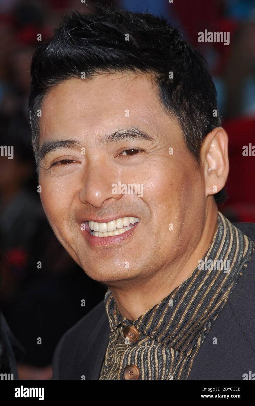 Chow Yun Fat at the "Pirates Of The Caribbean: At World's End" World ...