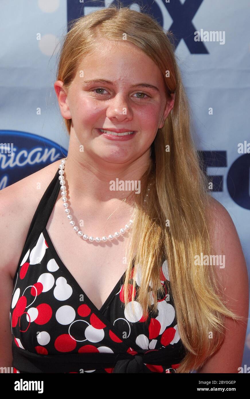 Ashley Ferl at the "American Idol" Season 6 Finale - Arrivals held at ...