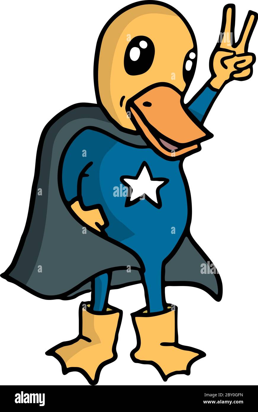 Cute hero design Cut Out Stock Images & Pictures - Alamy