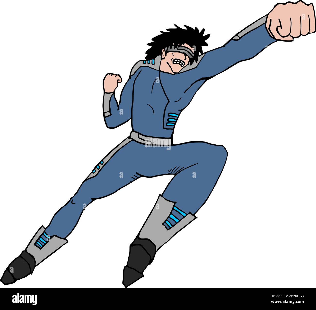 Futuristic hero hi-res stock photography and images - Alamy