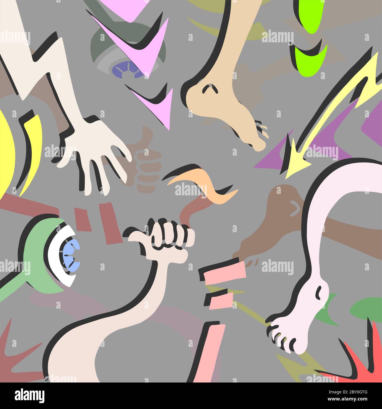 Unique wallpaper Stock Vector Images - Alamy