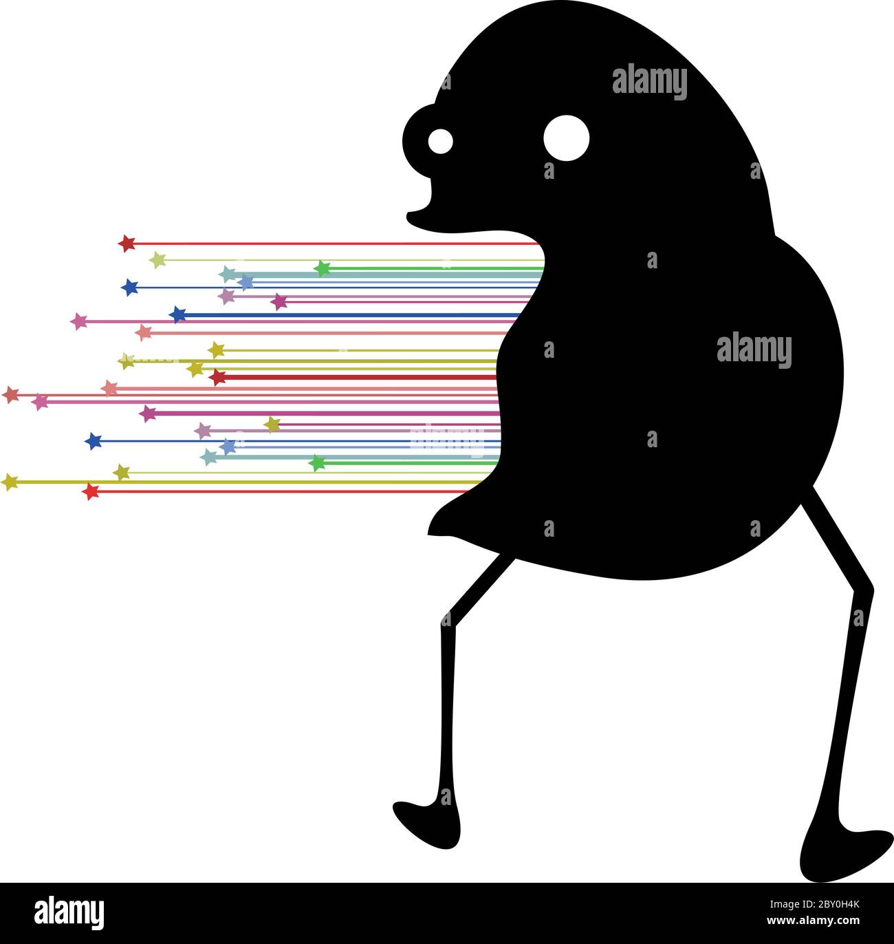 Vomiting illustration Stock Vector Images - Alamy