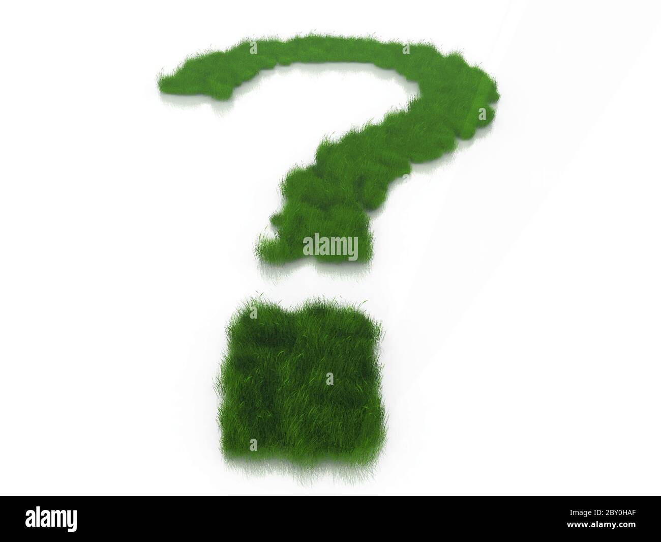 Grass question mark Cut Out Stock Images & Pictures - Alamy