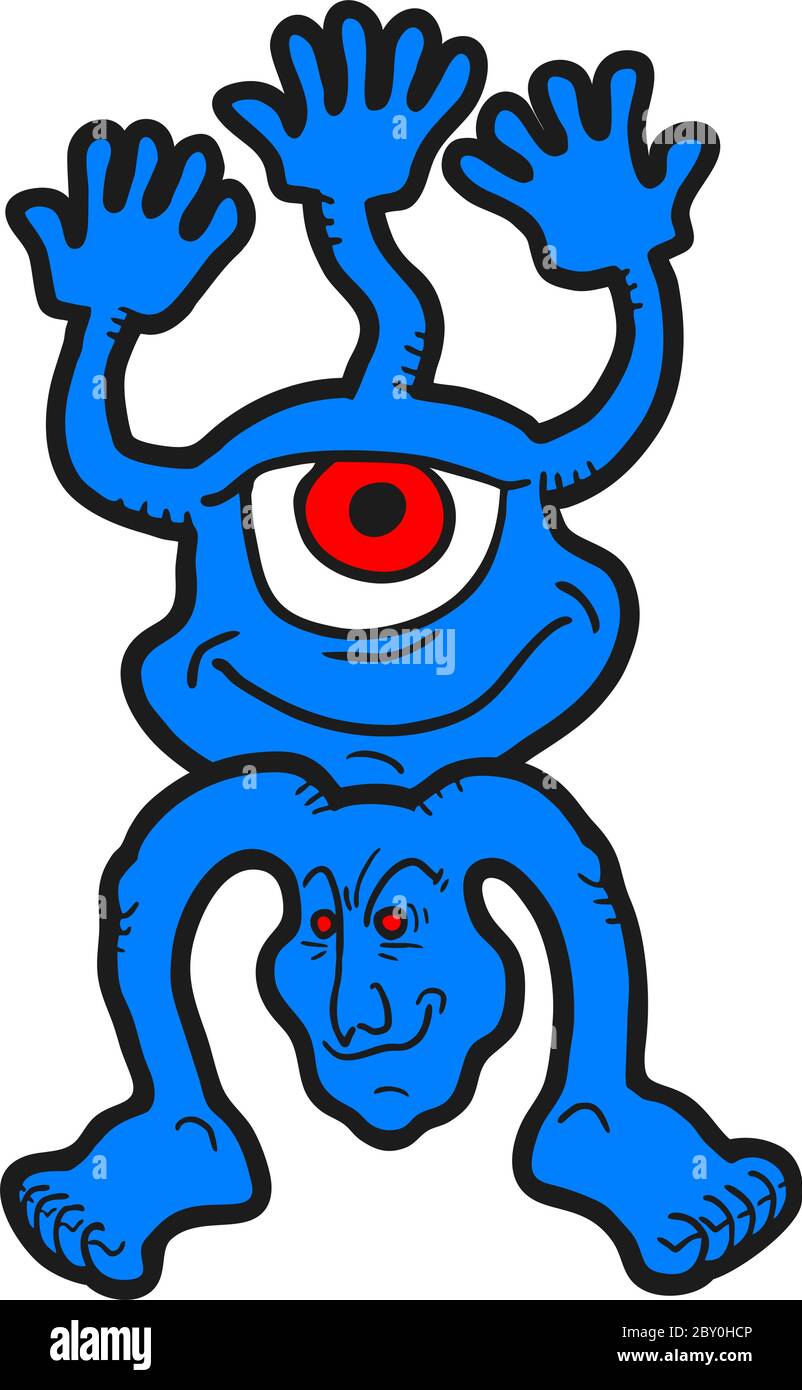 Draw monster hi-res stock photography and images - Alamy