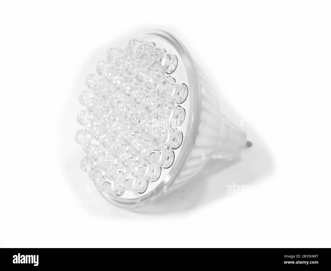 LED bulb on a white background Stock Photo - Alamy