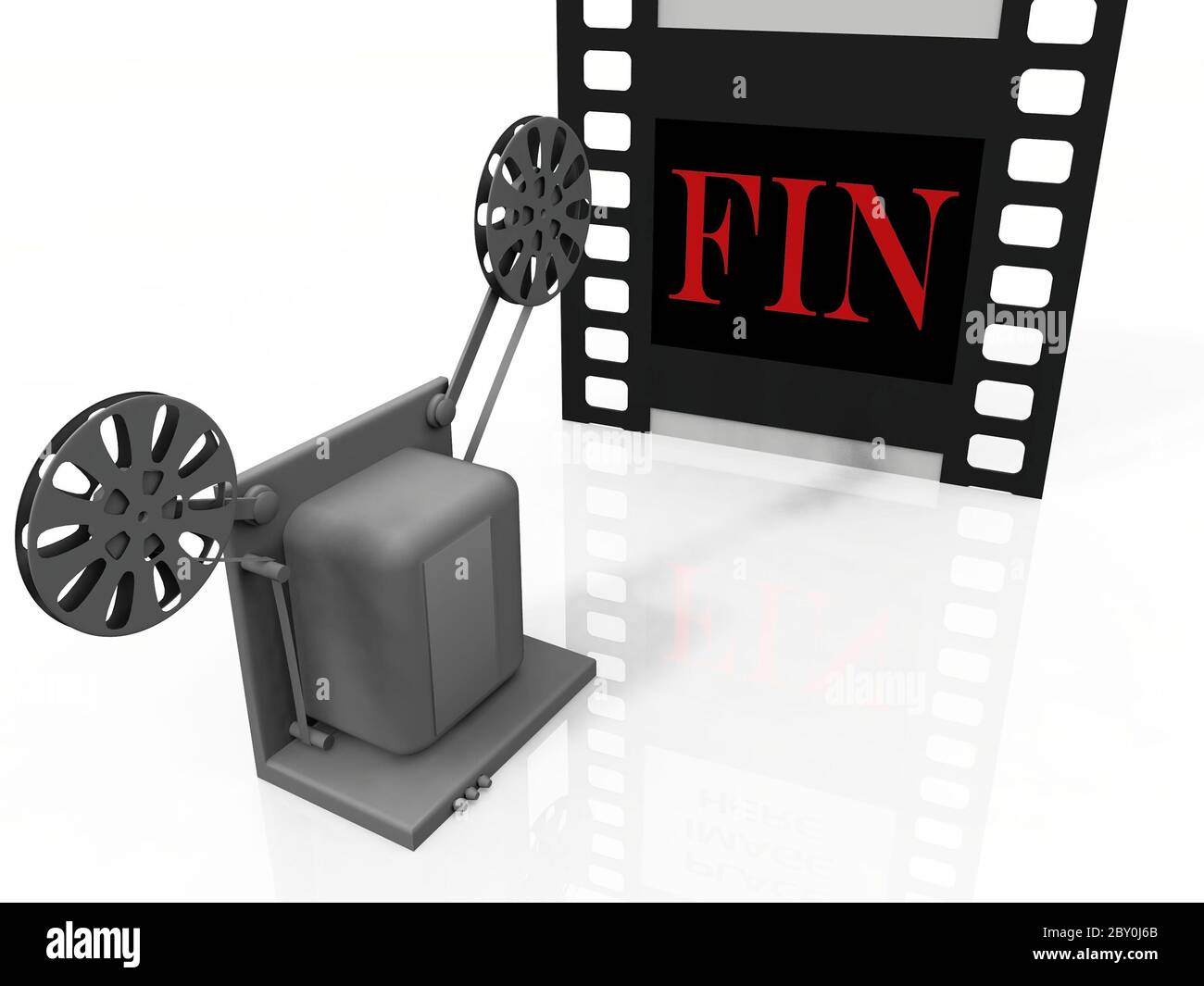 the projector and the film Stock Photo - Alamy