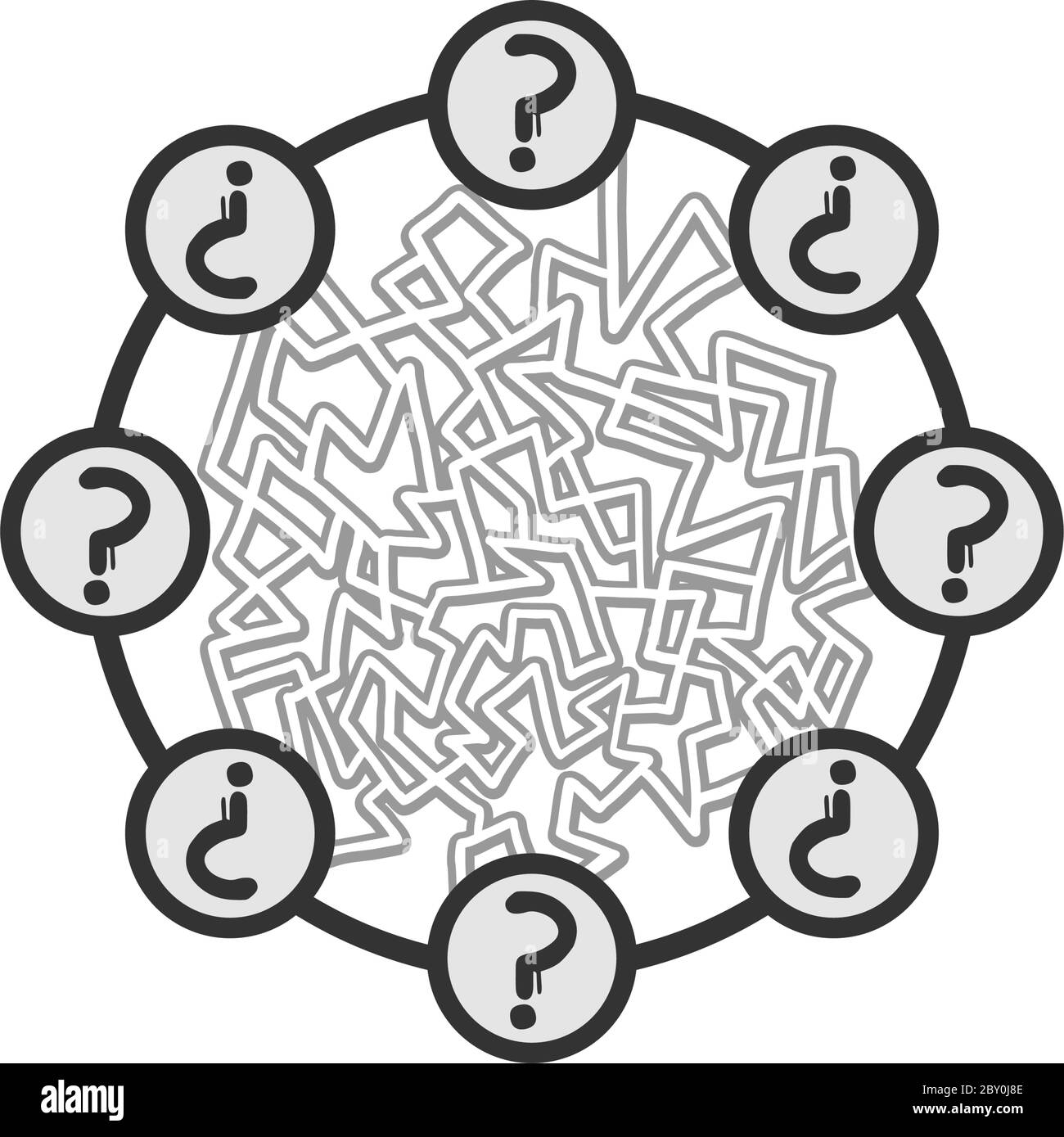 Interrogation icon hi-res stock photography and images - Alamy