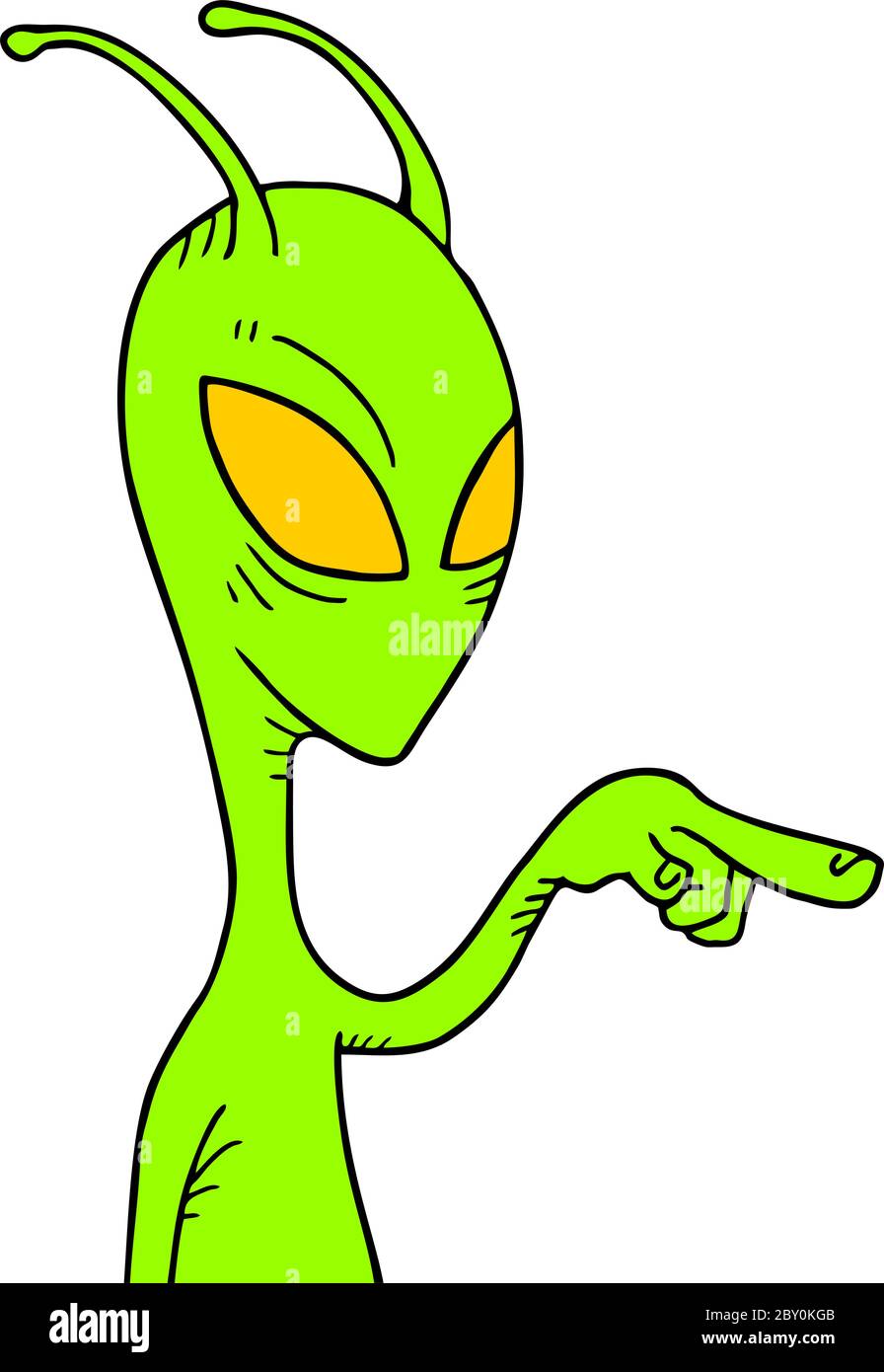 Aliens alien Cut Out Stock Images & Pictures - Alamy