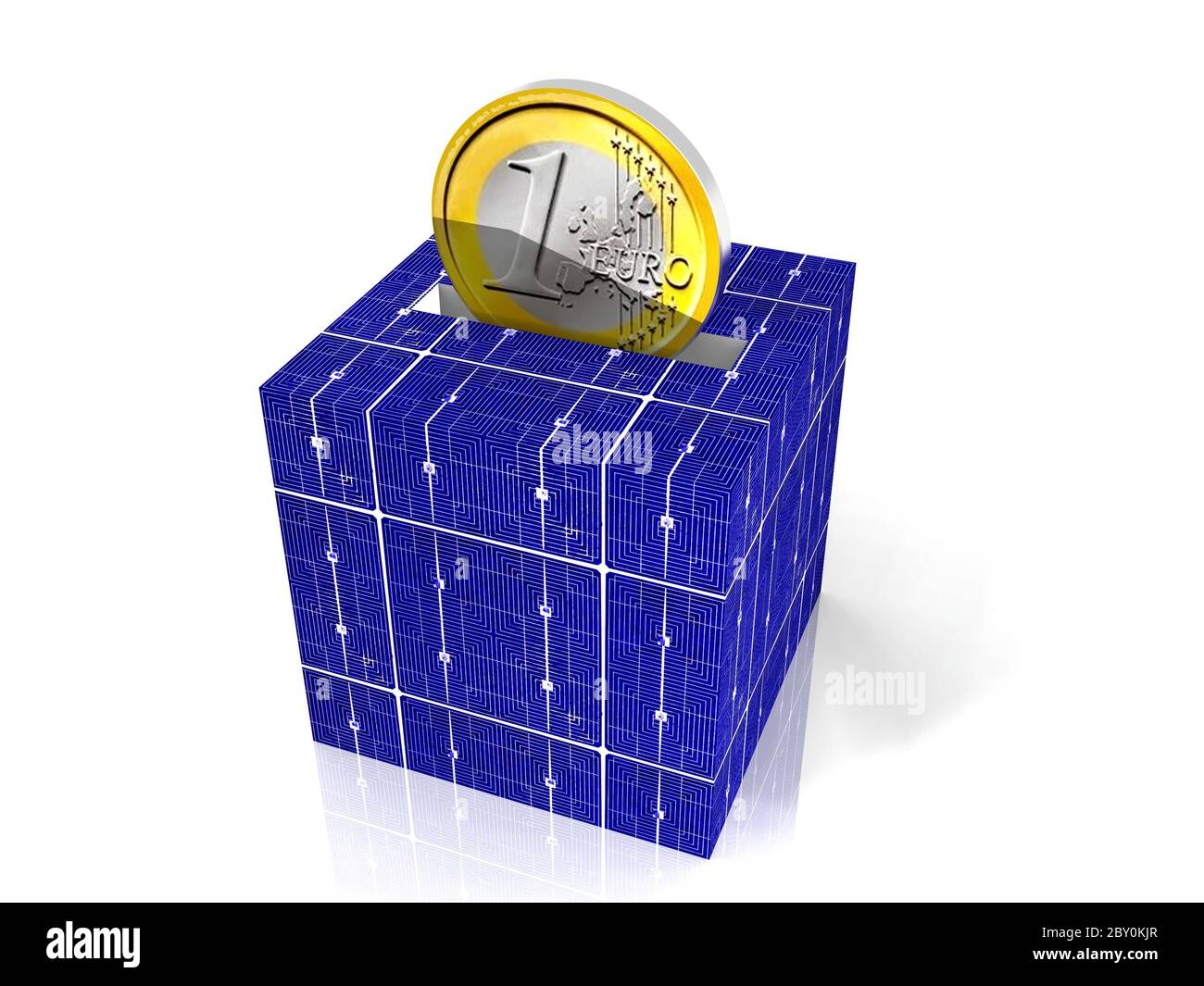 Solar power panels in Cut Out Stock Images & Pictures - Alamy