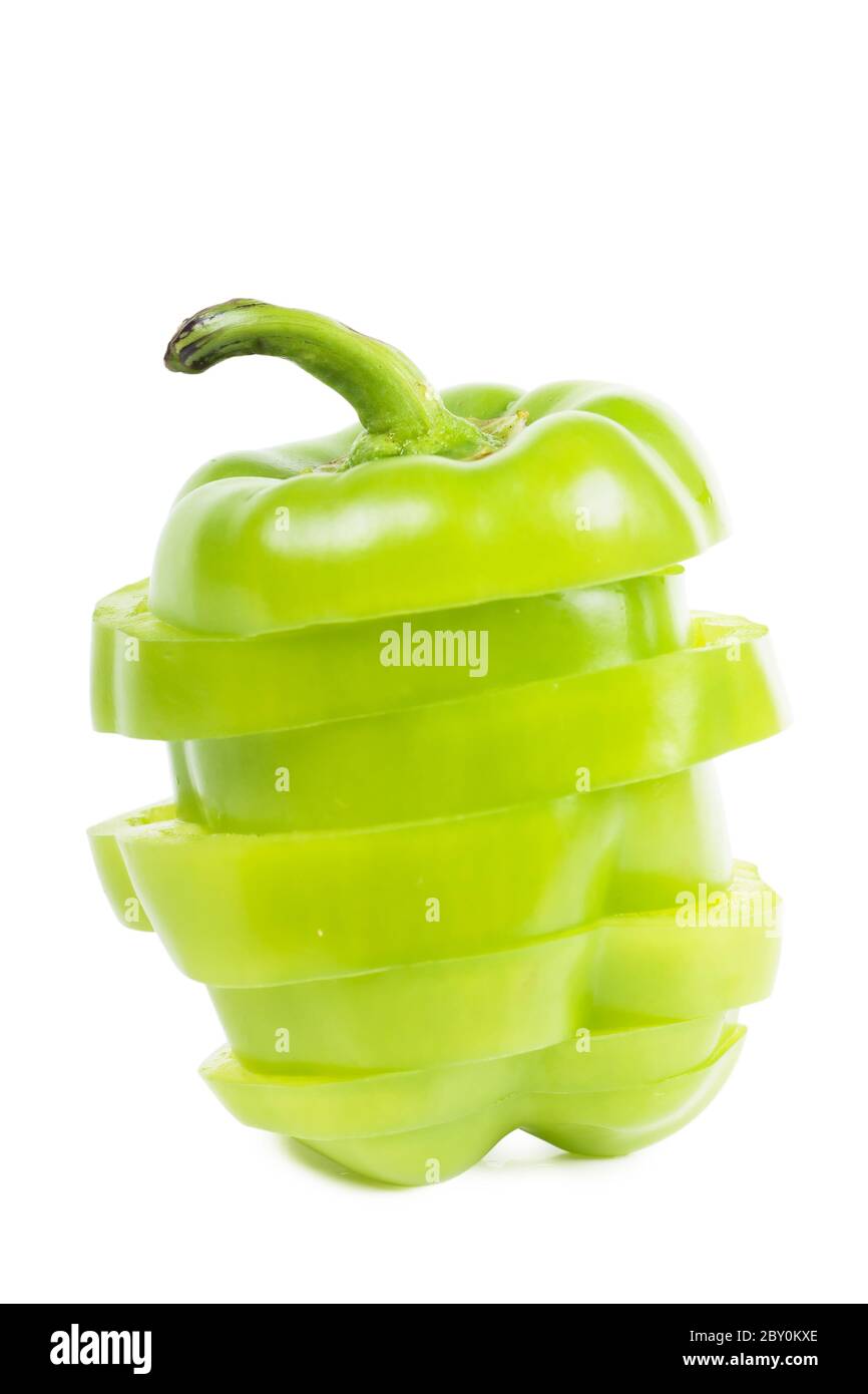 The growth of pepper Cut Out Stock Images & Pictures - Alamy