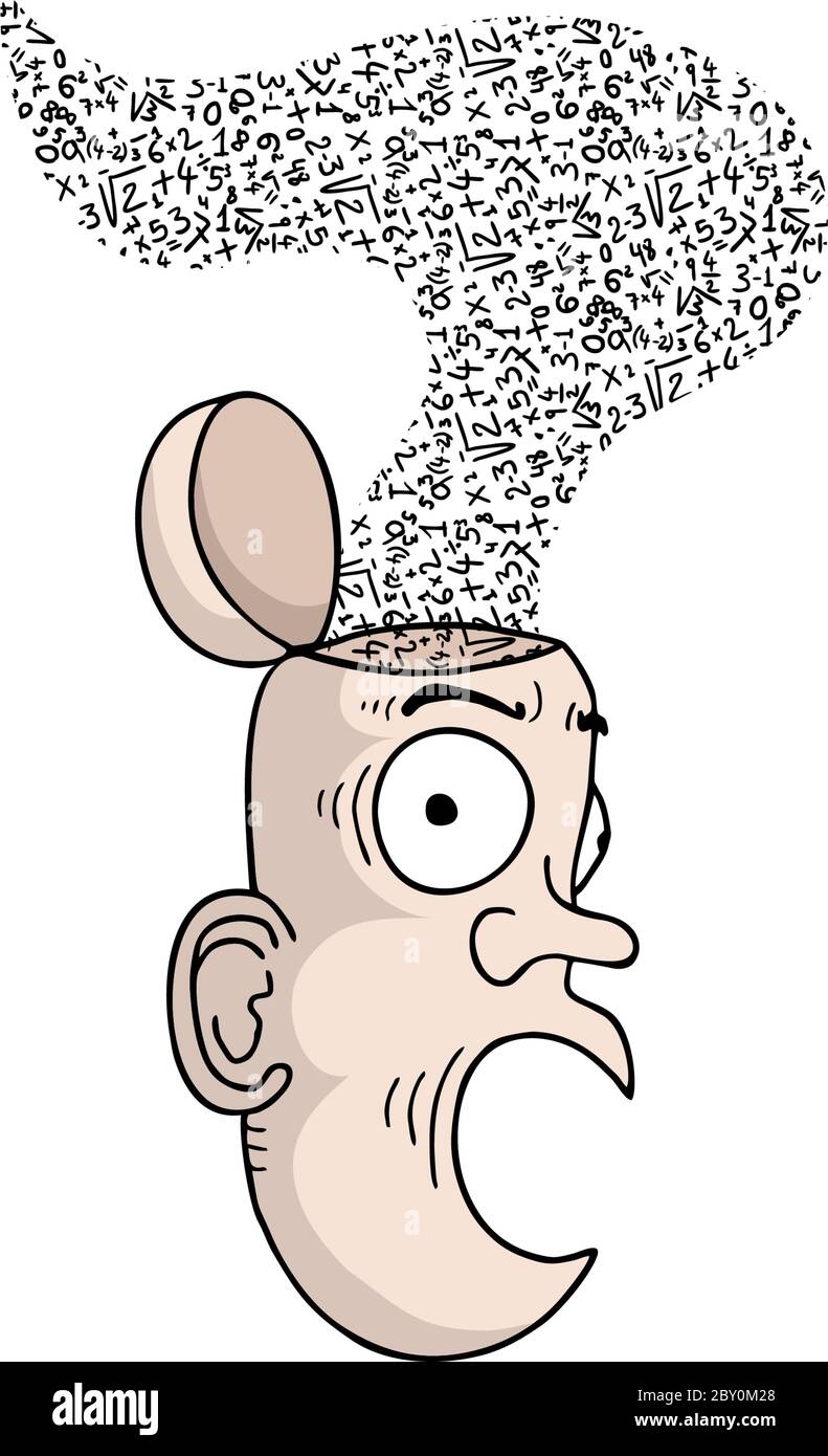 Human brain question mark hi-res stock photography and images - Alamy