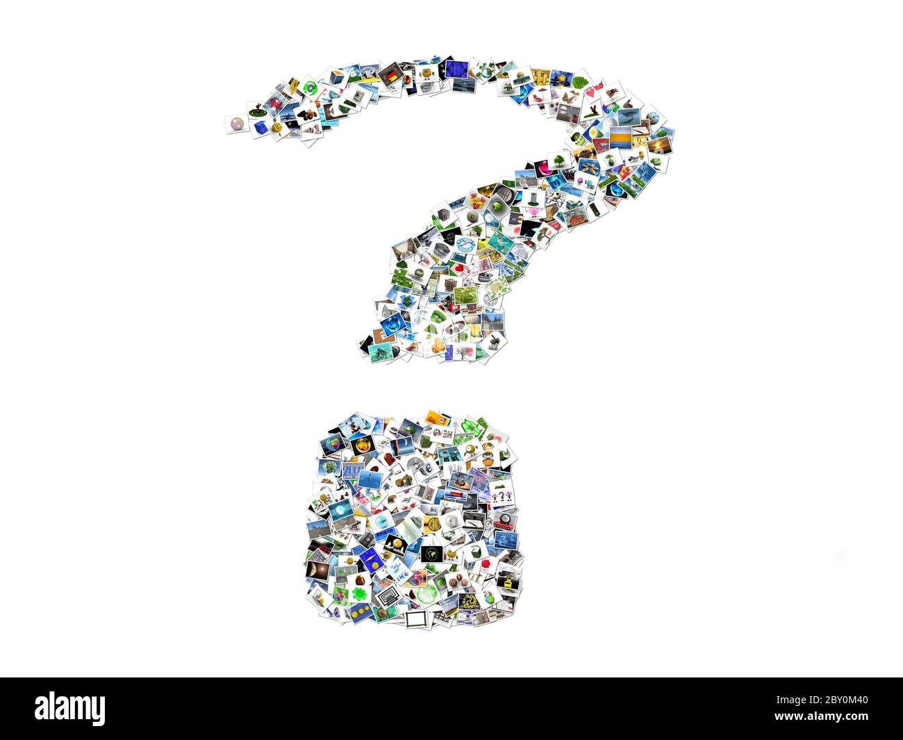 question mark in pictures Stock Photo - Alamy