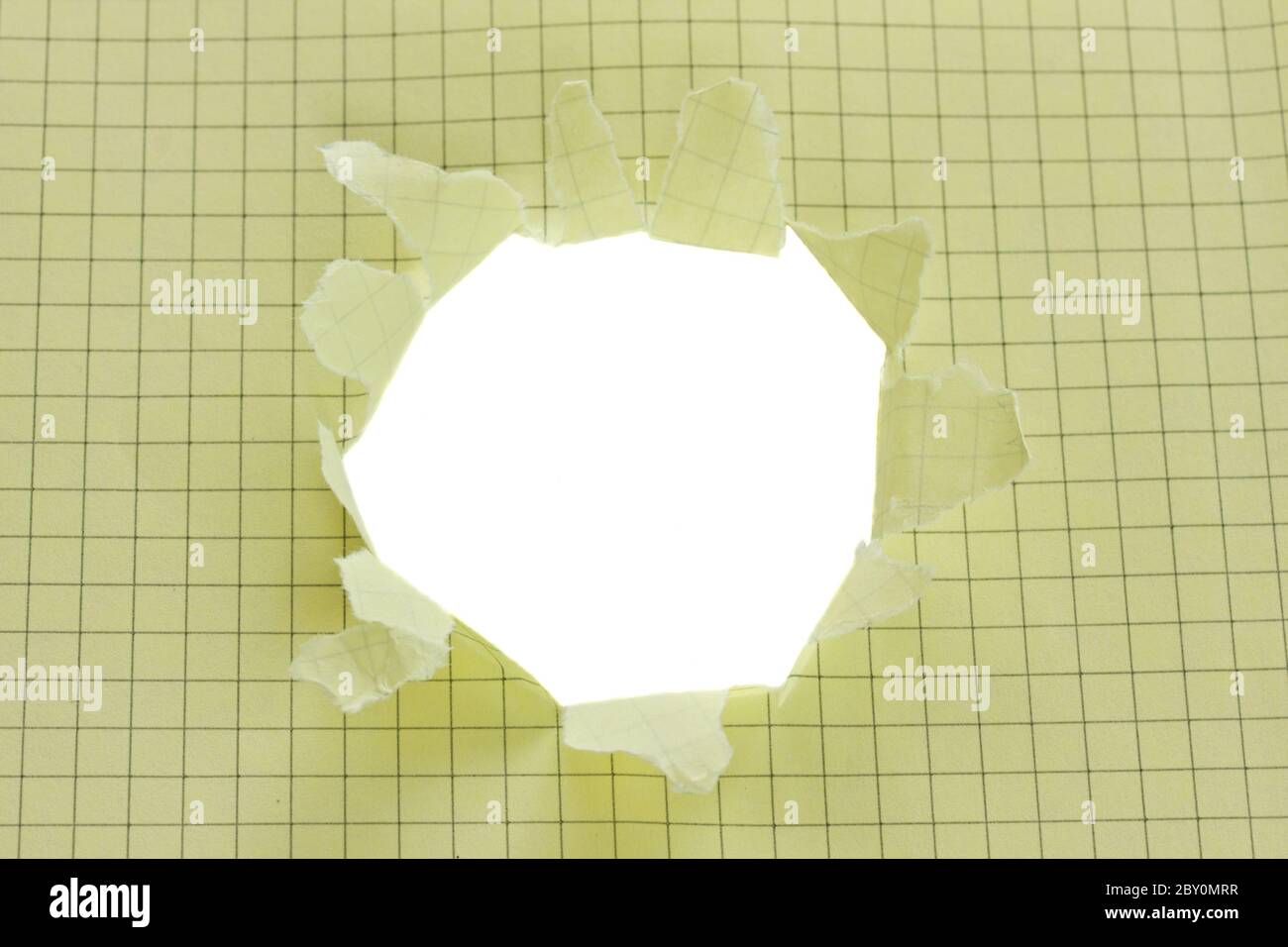 Burst through paper hi-res stock photography and images - Alamy