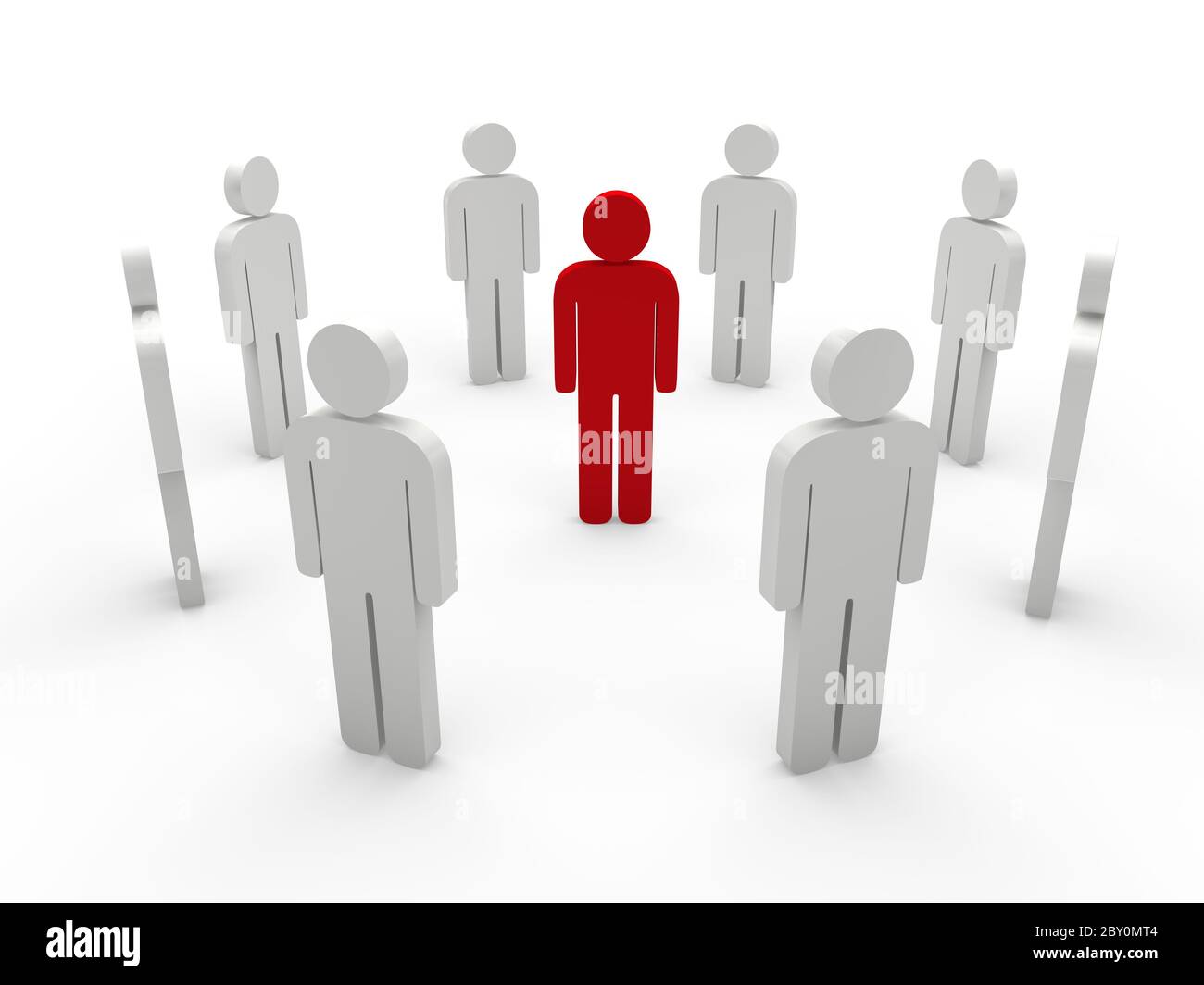 Teamwork white hi-res stock photography and images - Alamy