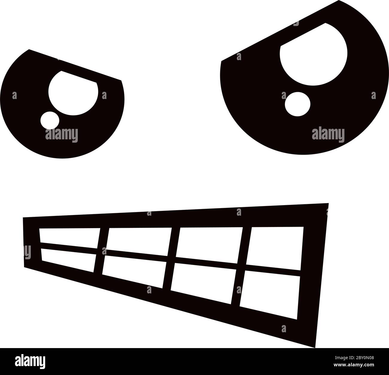 Angry expression design Stock Vector Image & Art - Alamy