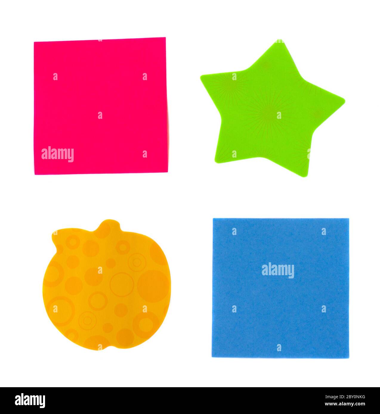 Memo stick message notes Cut Out Stock Images & Pictures - Alamy