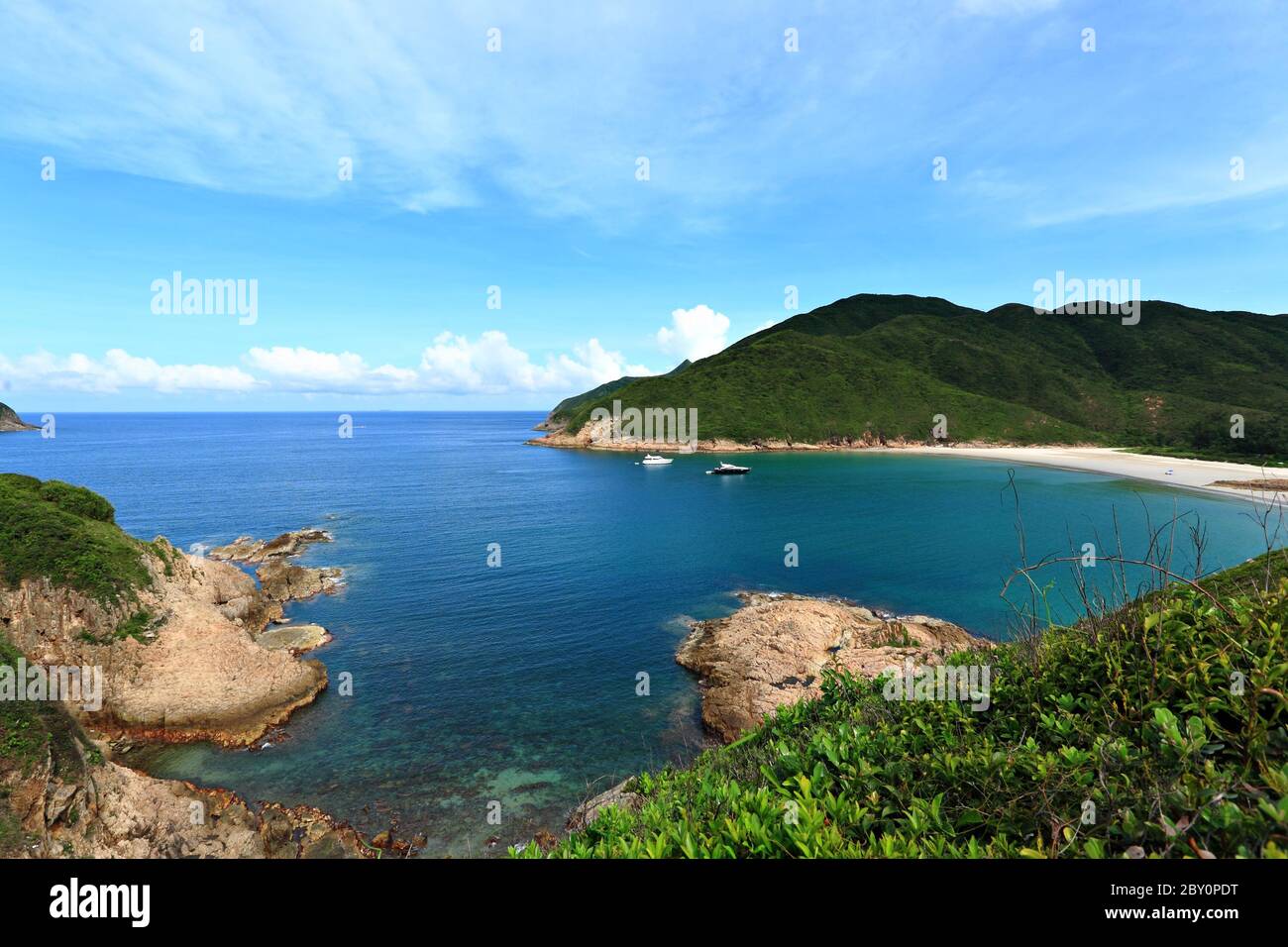 Sai Wan beach in Hong Kong Stock Photo - Alamy