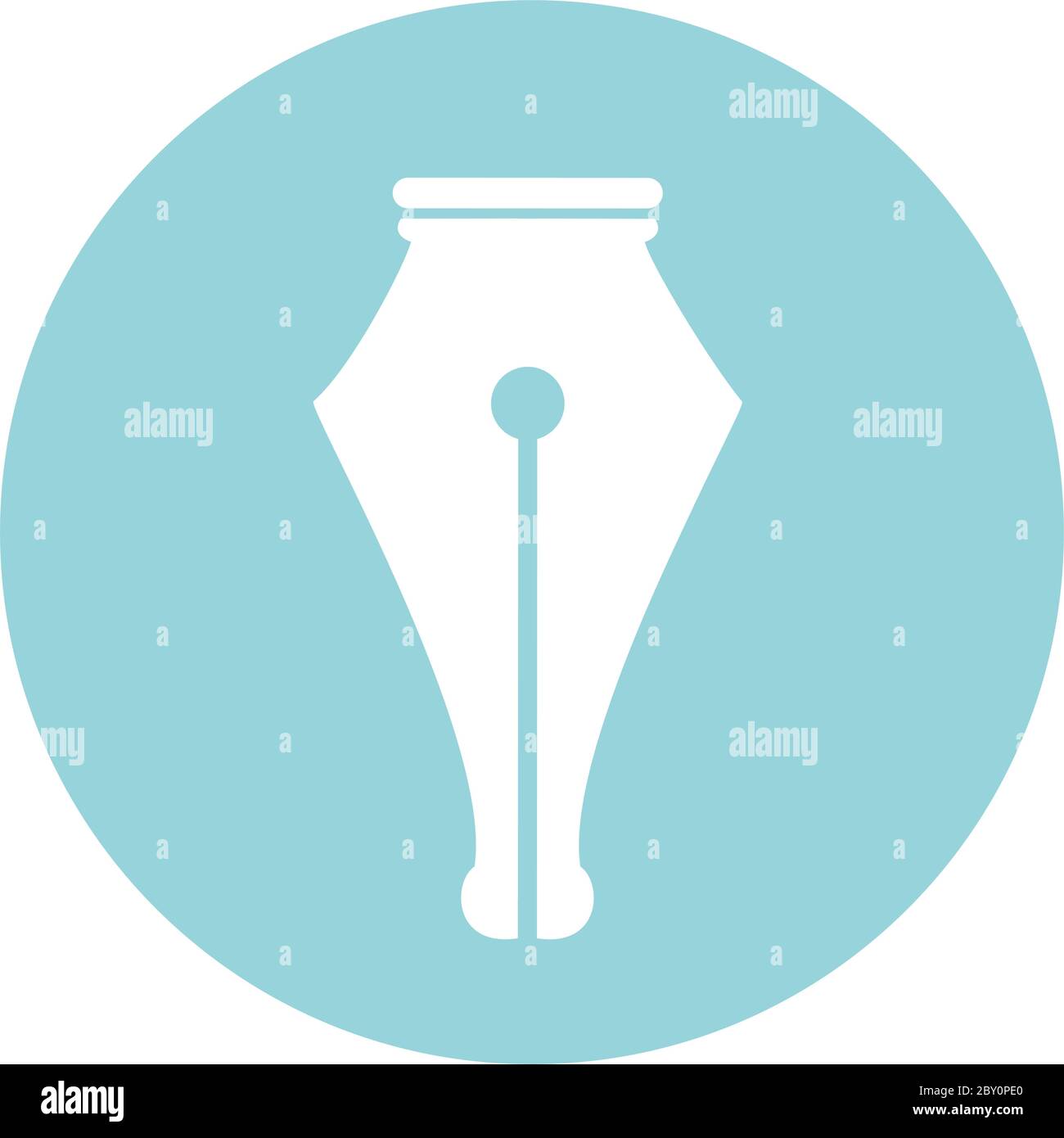 Pen nib Stock Vector Images - Alamy