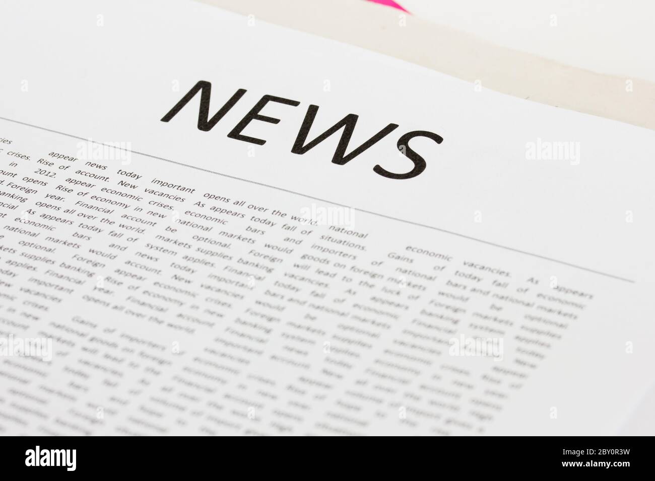 Breaking news latest daily hot hi-res stock photography and images - Alamy