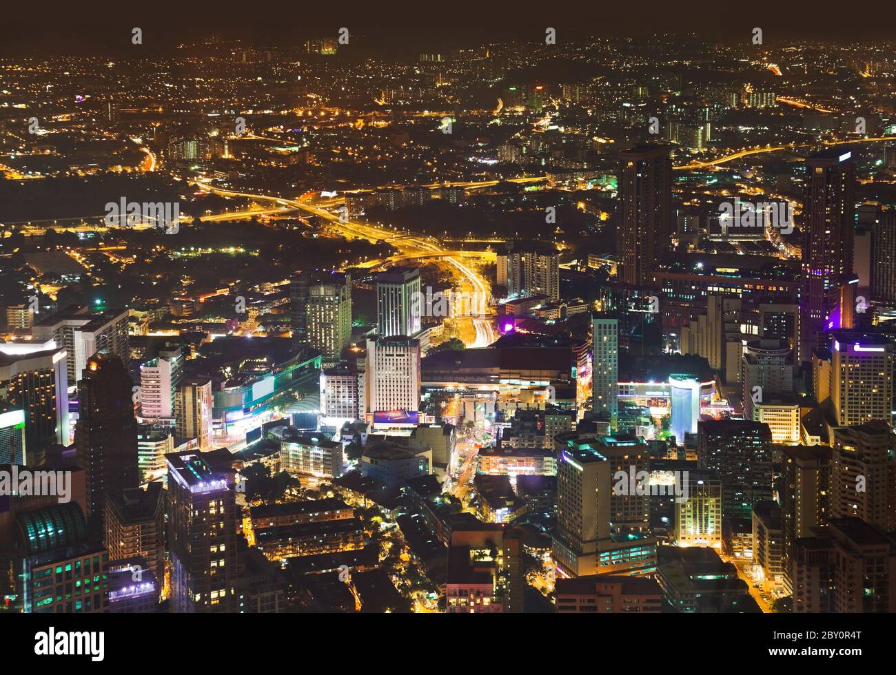 Klcc night view hi-res stock photography and images - Alamy