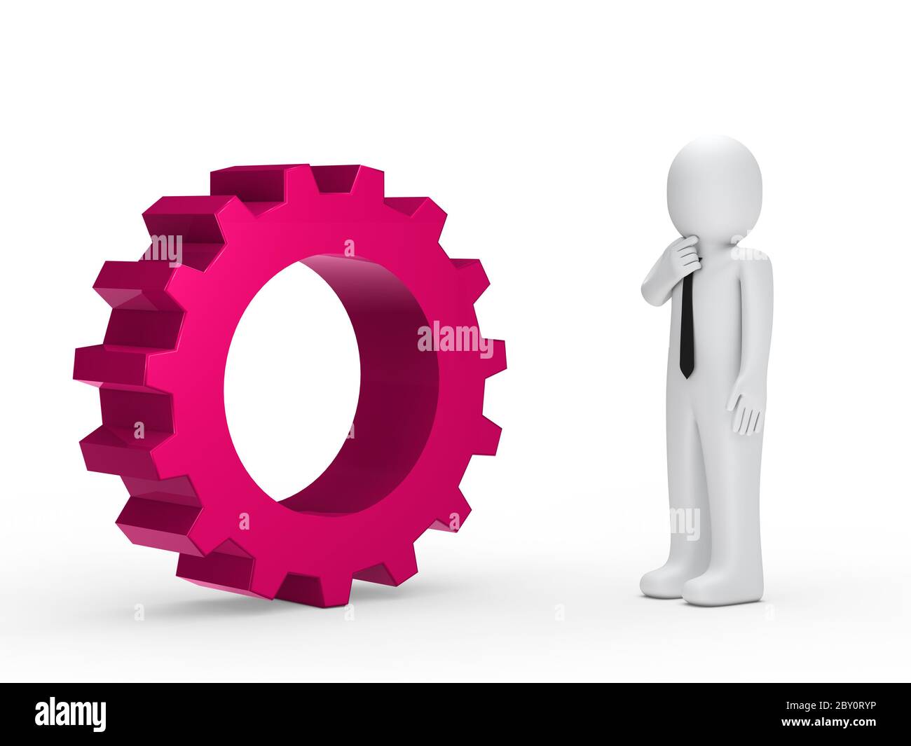 Mechanical man illustration hi-res stock photography and images - Alamy